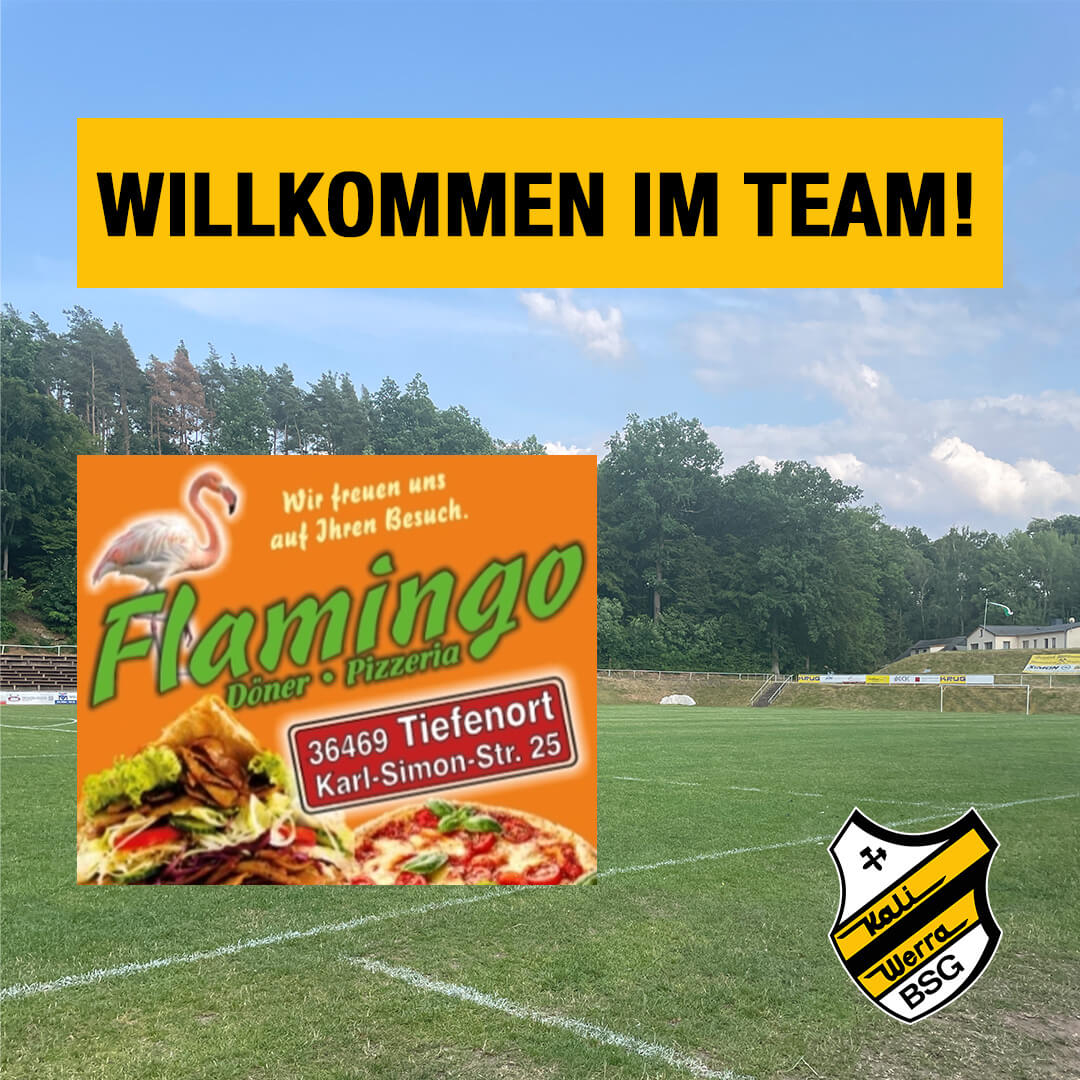 Flamingo - Willkommen im Team! - BSG Kali Werra Tiefenort e.V.